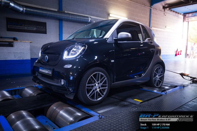 Smart ForTwo 453 0.9T Brabus Stufe 1 - BR-Performance Luxembourg ...